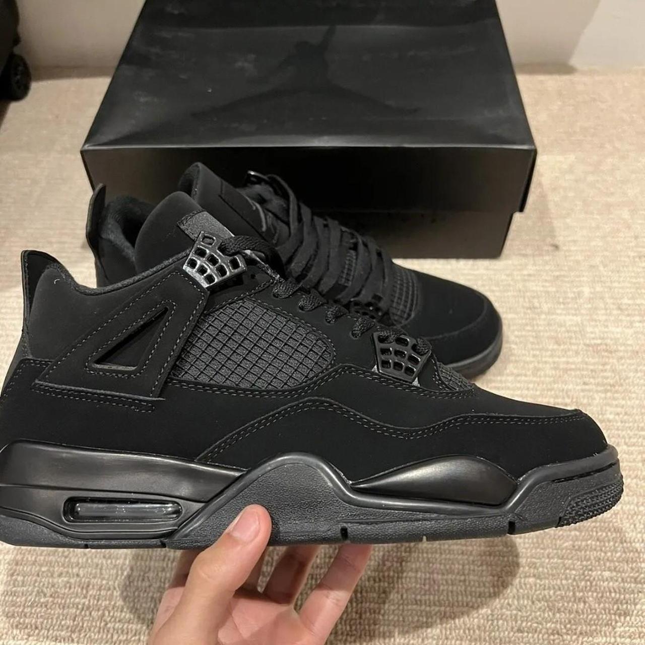 Jordan Men's Black Trainers | Depop