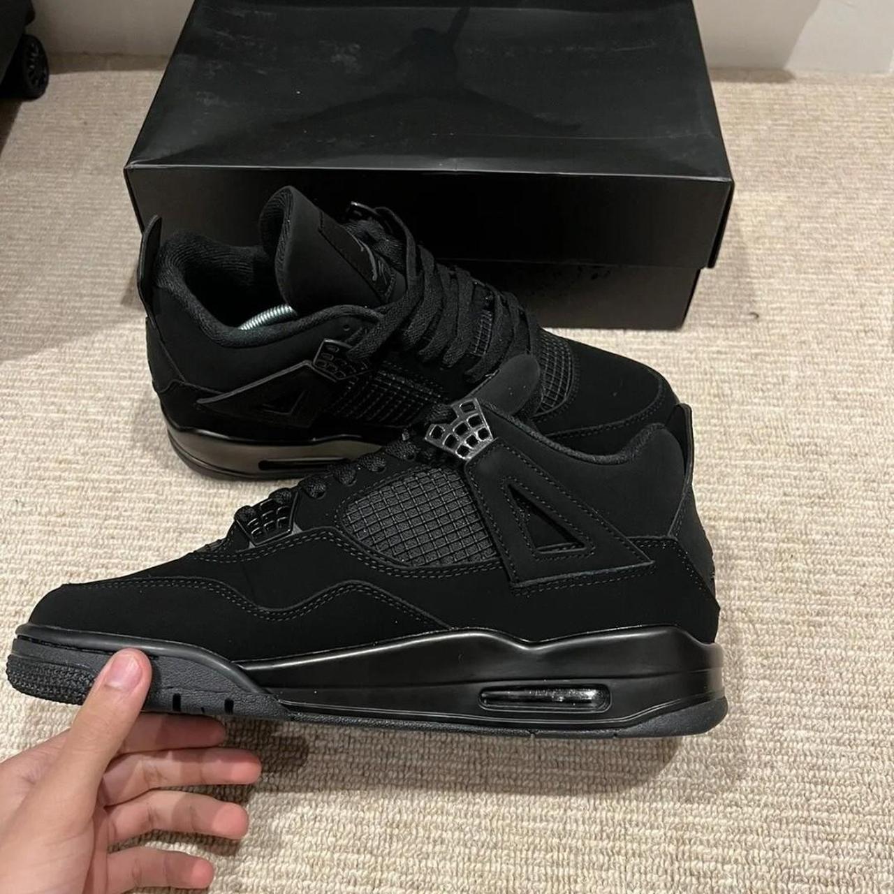 Jordan Men's Black Trainers | Depop