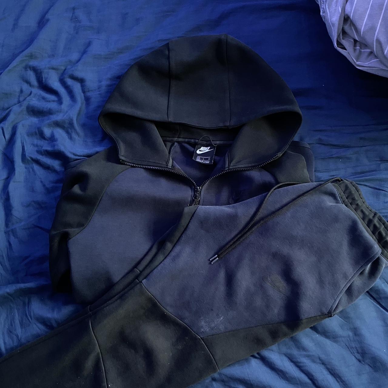 Nike Men's Navy and Black Jumpsuit | Depop