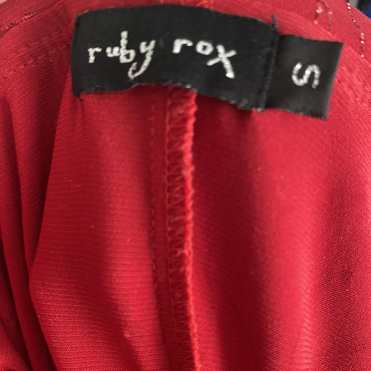 vintage y2k glittery asymmetrical dress from ruby... - Depop