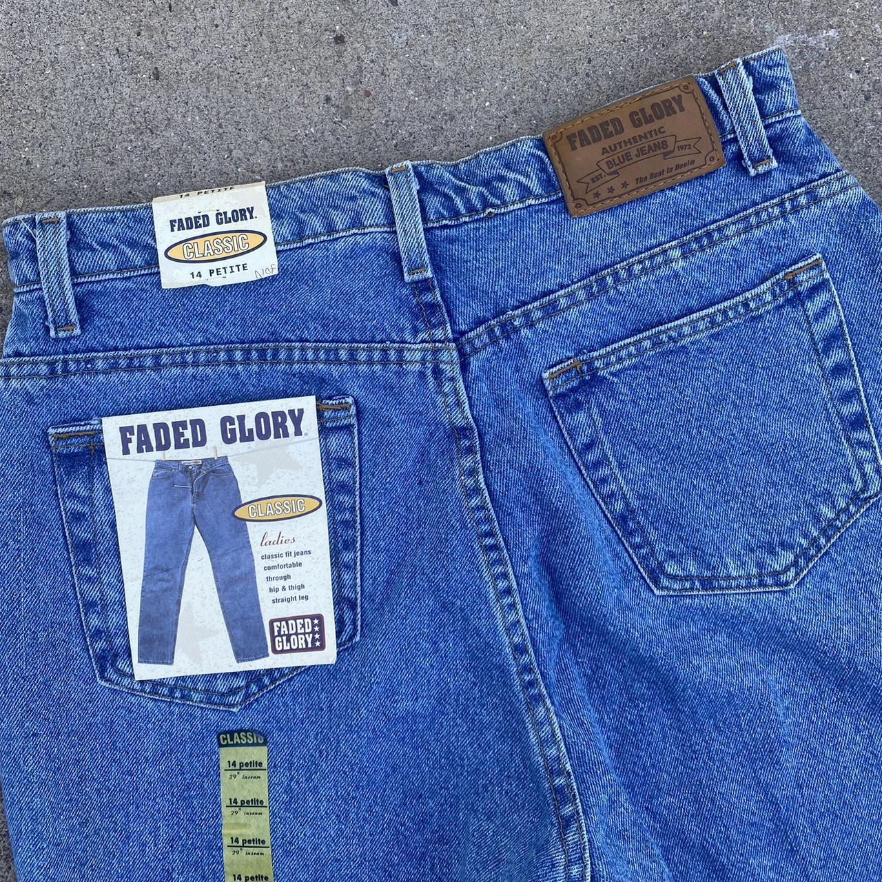 vintage baggy faded glory jeans deadstock will... - Depop