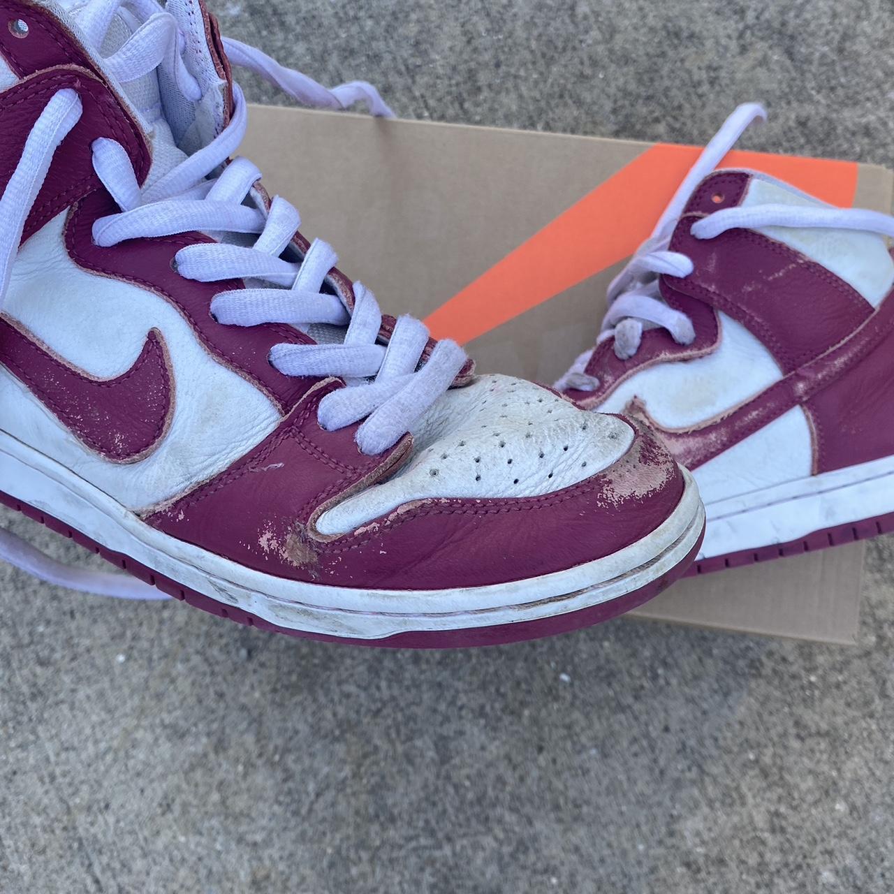 Nike SB Dunk Sweet Beet size 8.5 skated... - Depop