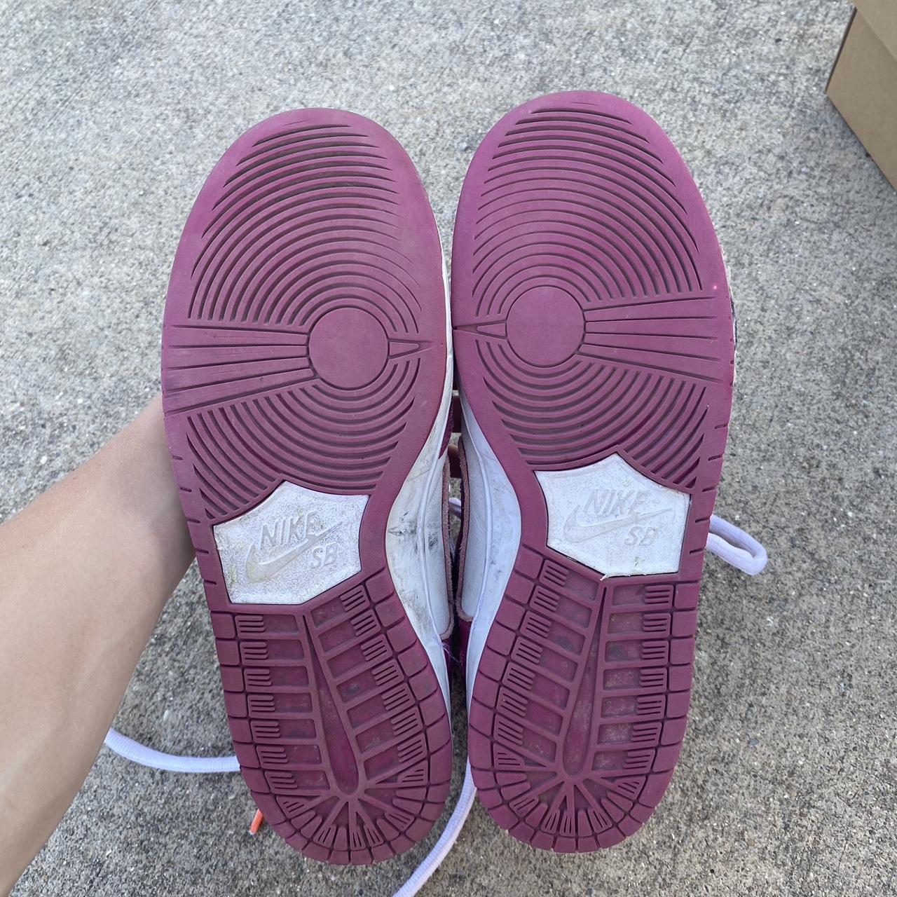 Nike SB Dunk Sweet Beet size 8.5 skated... - Depop