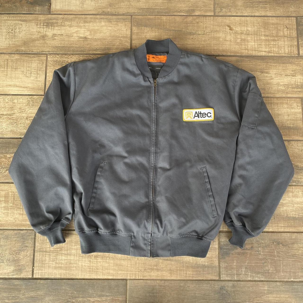 Vintage Altec Work Bomber Jacket size XL #workwear... - Depop