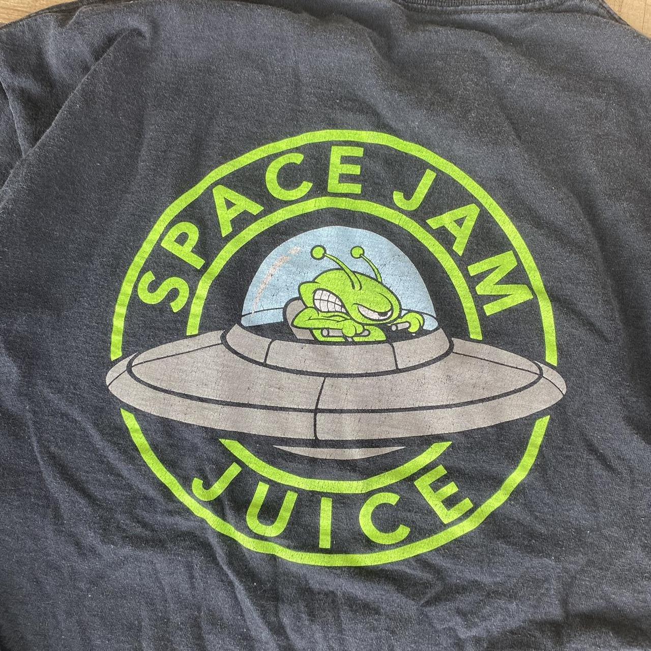 Y2K Space Jam Vape Graphic Tee size large #vintage... - Depop