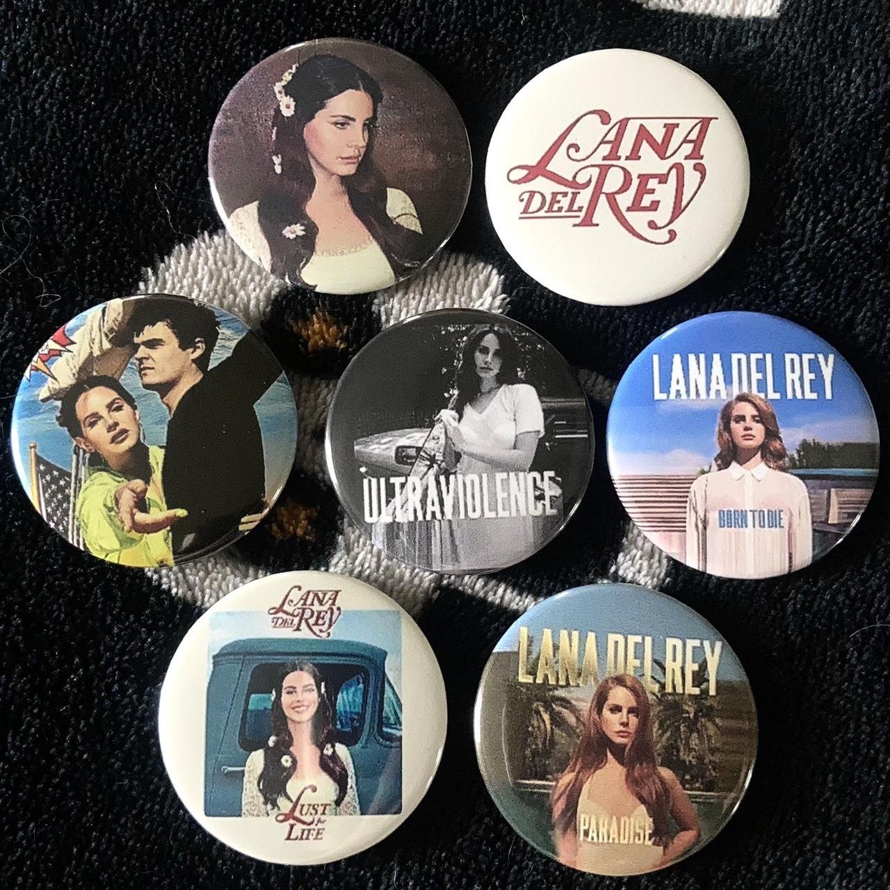 lana del rey pins! the price stated comes with all... | Depop