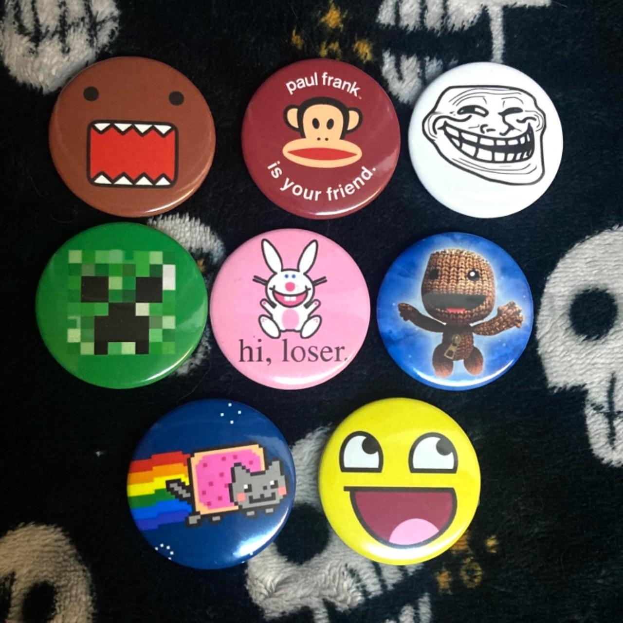 2010s internet meme culture pins! the price stated... - Depop