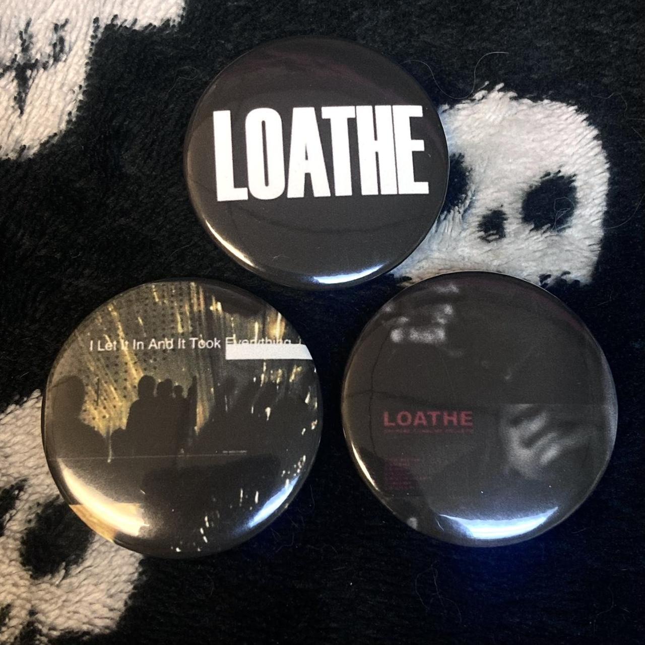 loathe band pin set the price stated comes with all... | Depop