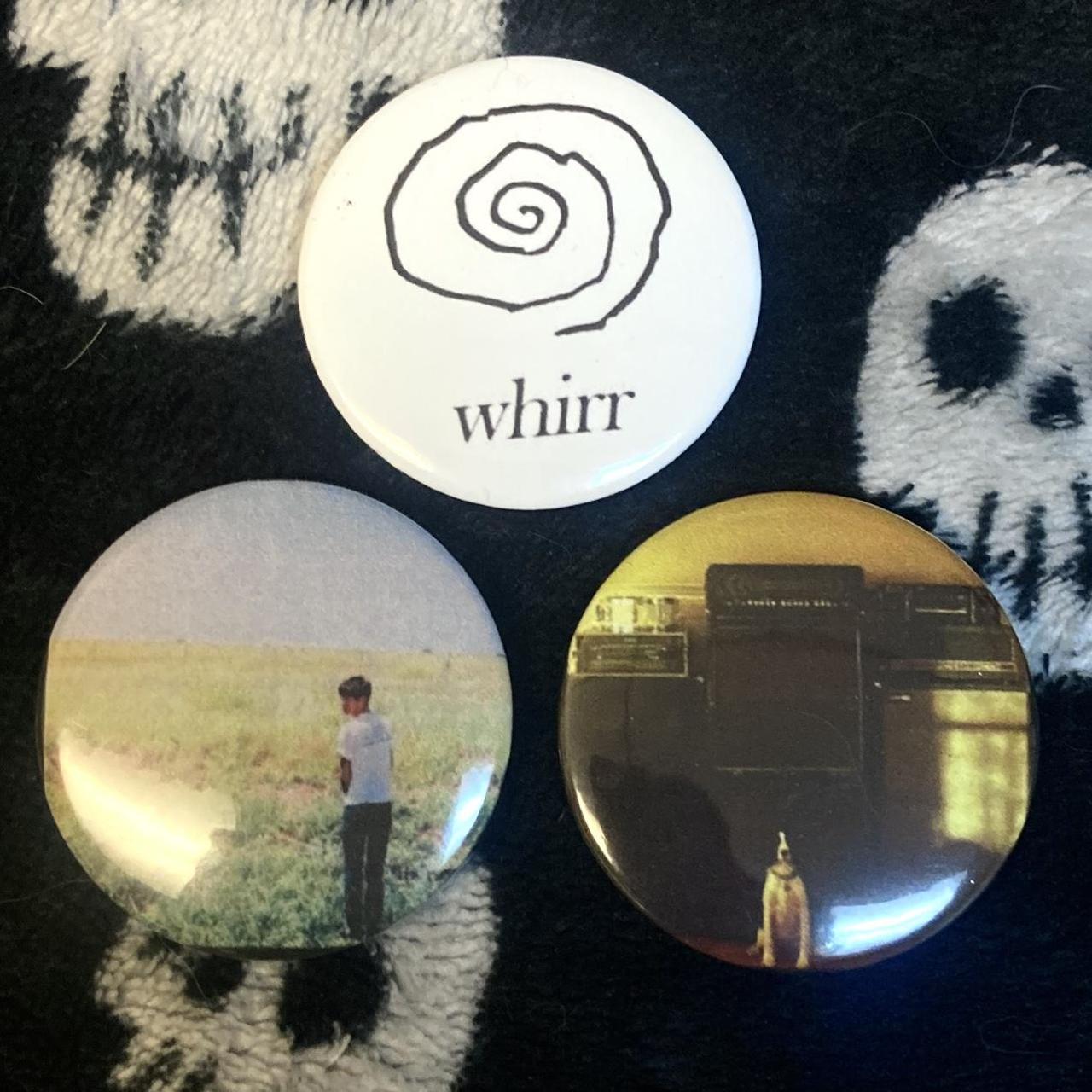 whirr band shoegaze pin set the price stated comes... | Depop