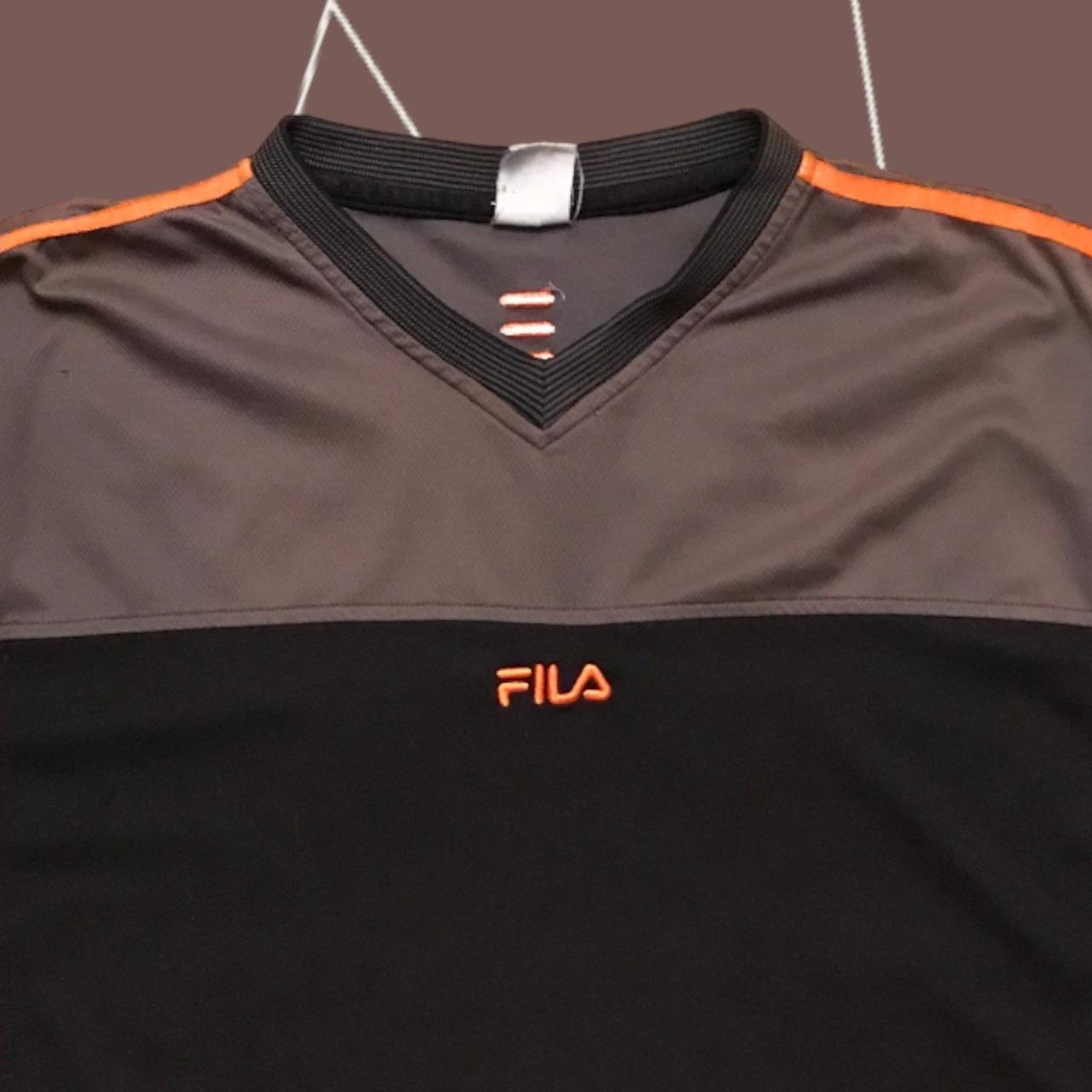 Fila training top Mens M on label, slightly... - Depop