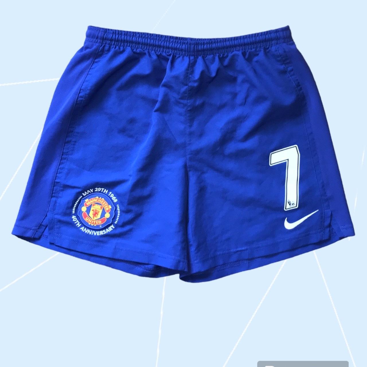 Manchester United 40th Anniversary kit shorts -... - Depop