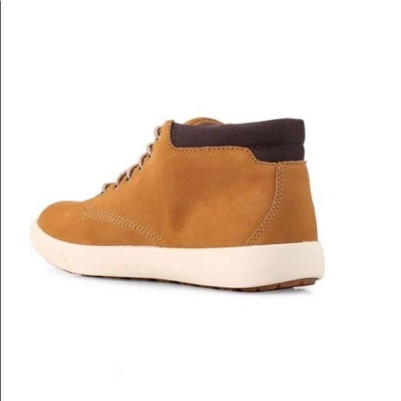 Timberland Men's Tan Trainers | Depop