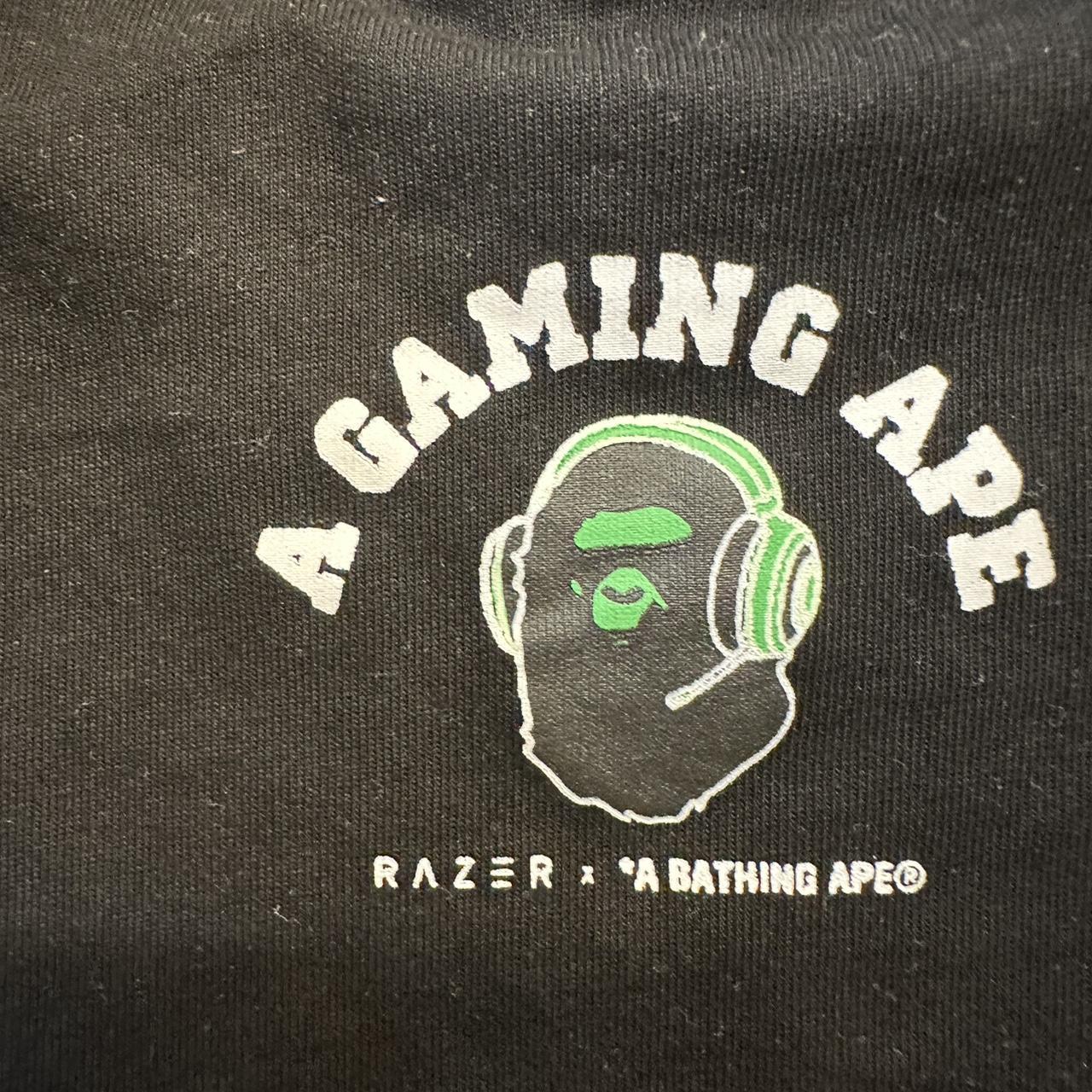 BAPE SHIRT RAZER X BAPE COLLAB On album cover of “Im... - Depop