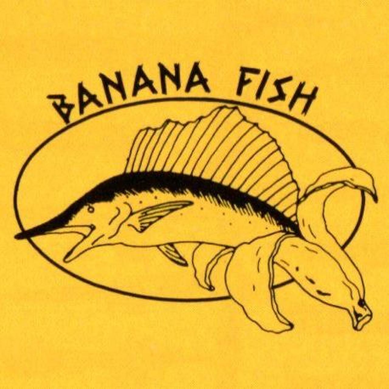 Banana fish print shirt Made custom to order!!! Made... - Depop