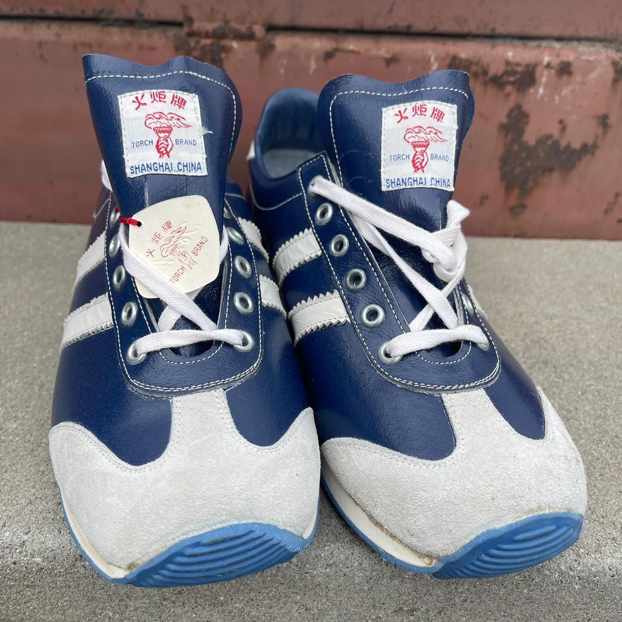 70s/80s Torch Brand Shanghai China Leather Sporting... - Depop