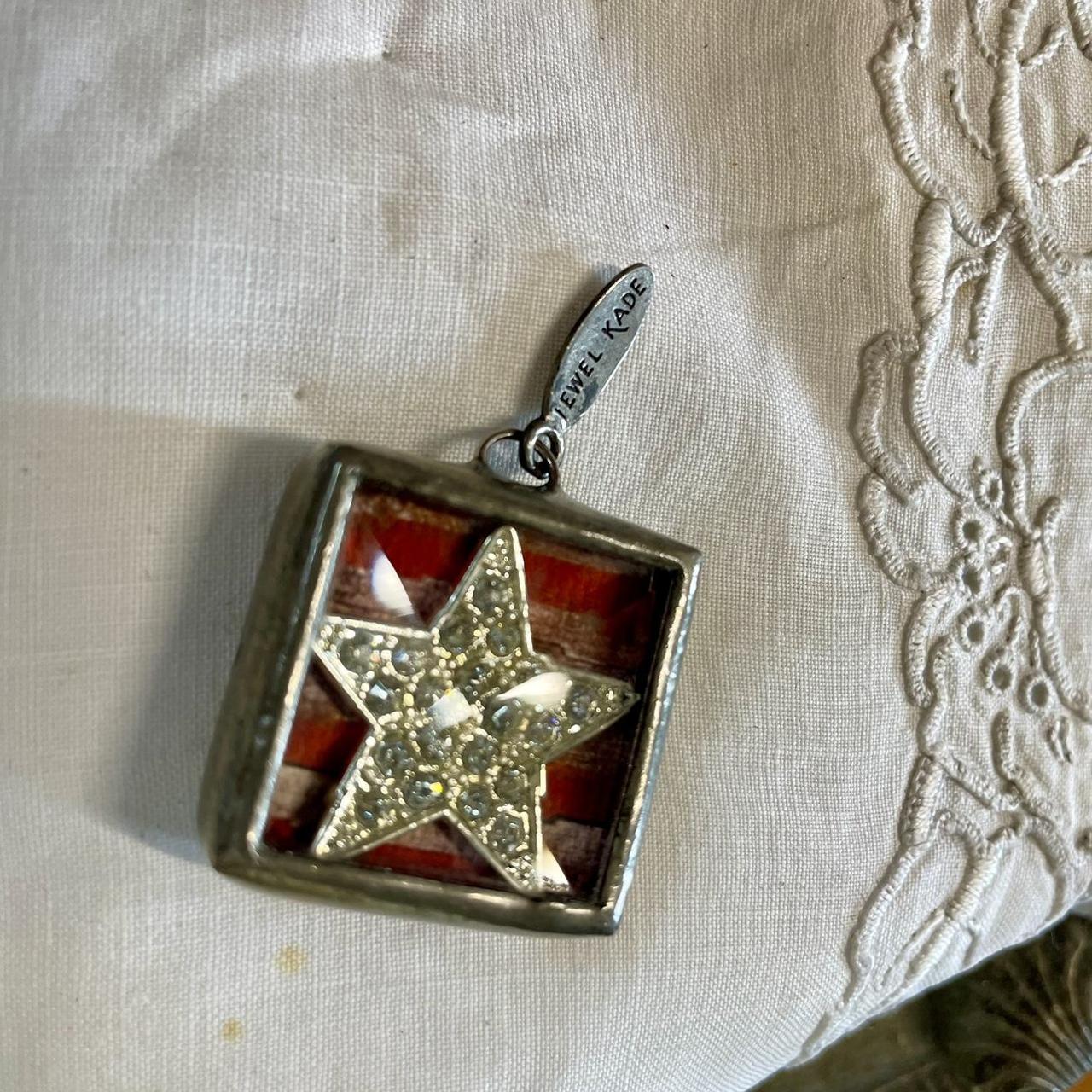 Jewel cade American themed shadow box Pendant, it’s... - Depop