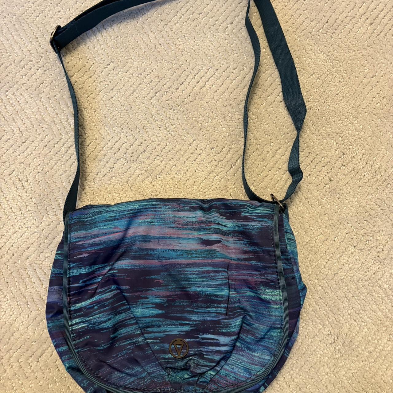 Ivivva blue/purple across the body purse... | Depop