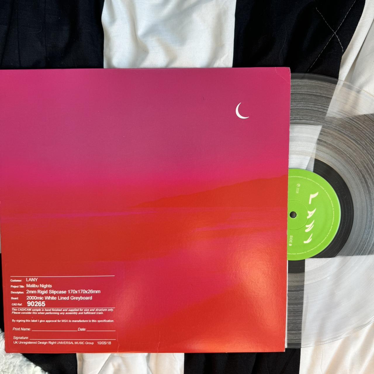 Lany ‘Malibu Nights’ vinyl. played a handful of... - Depop
