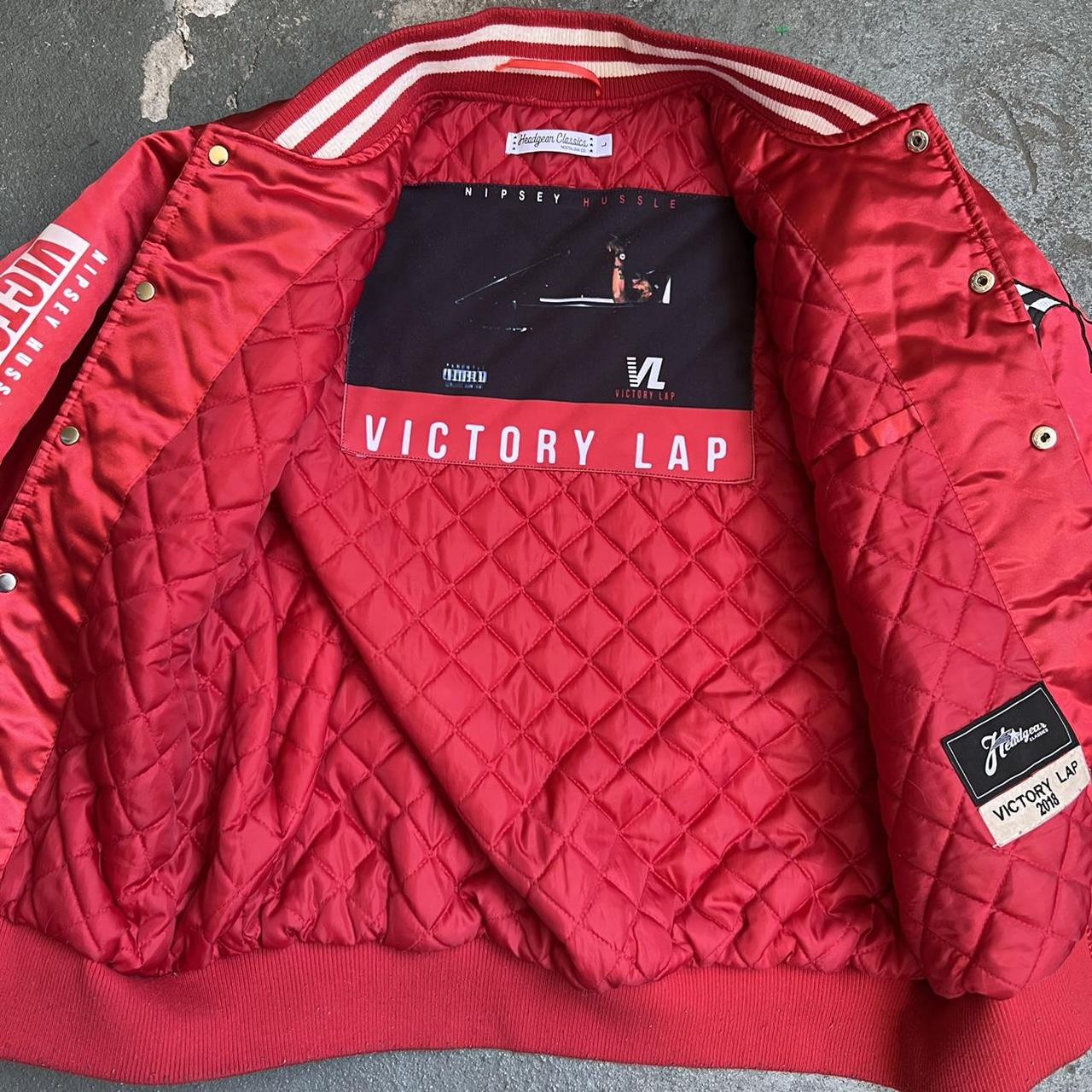 Men's Red and White Jacket | Depop