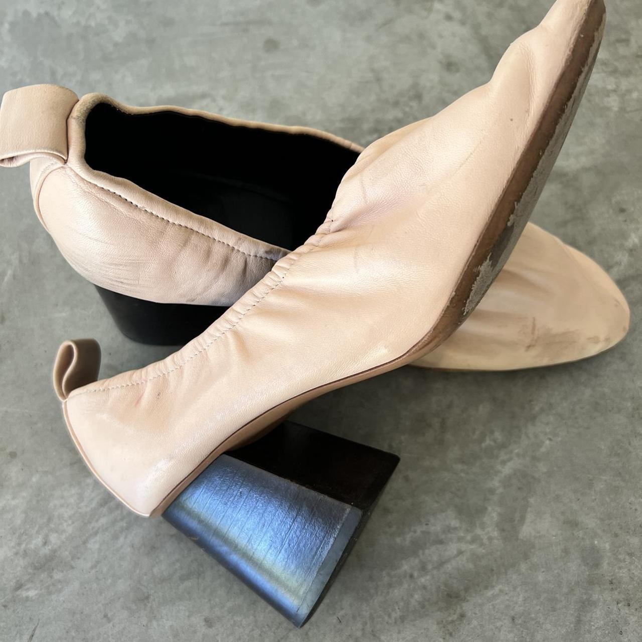 CELINE Women's Pink Courts | Depop