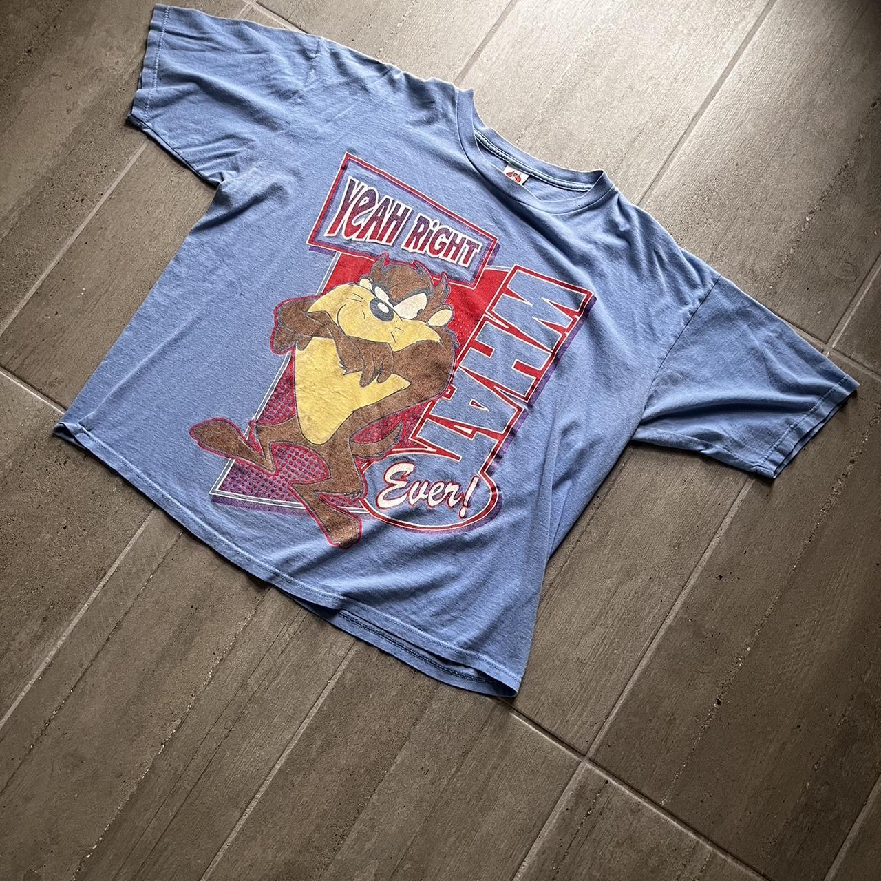 Looney Tunes Taz Tee Signs of wear and decent... - Depop