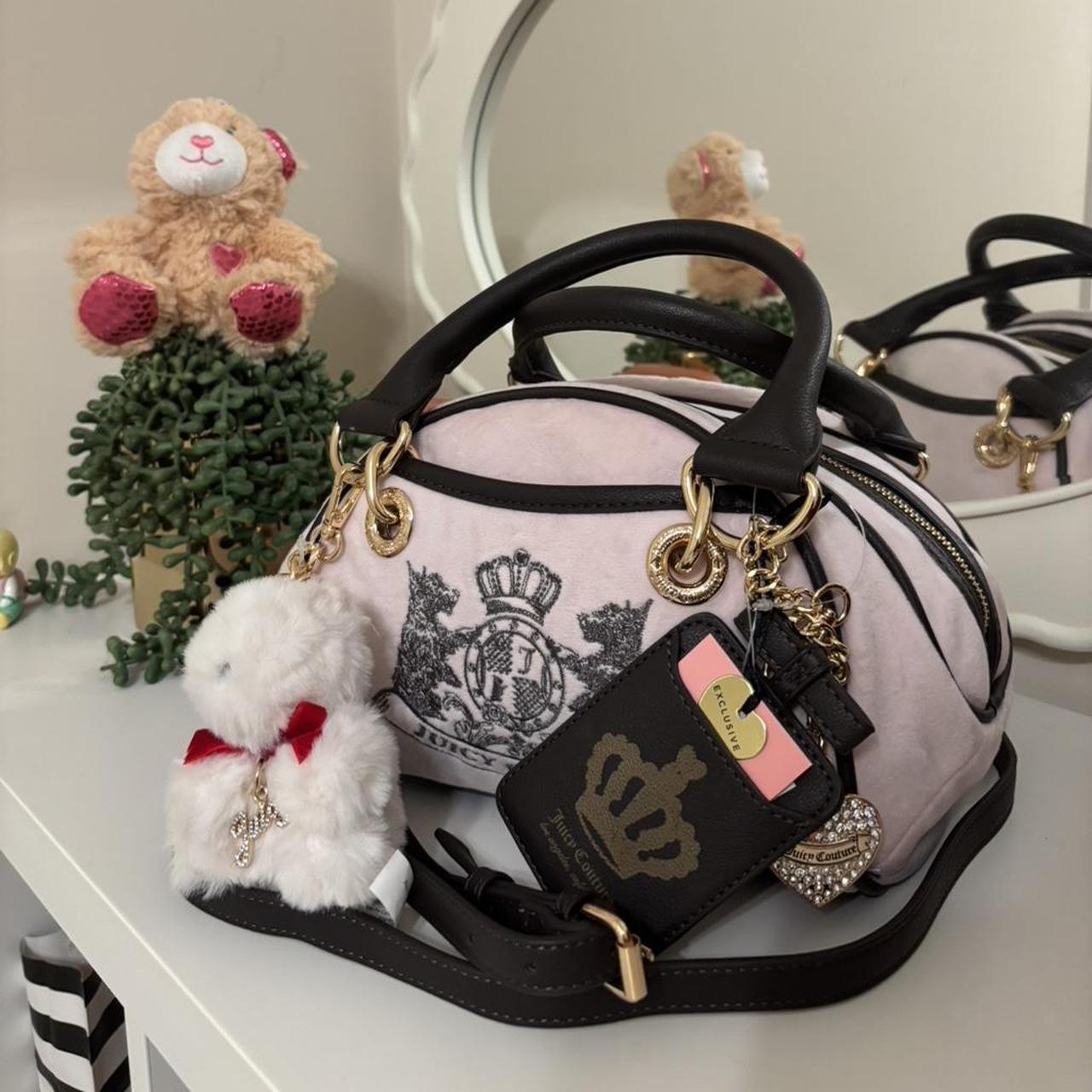 Juicy Couture Classic Scottie Dog Satchel/Bowler Bag... | Depop