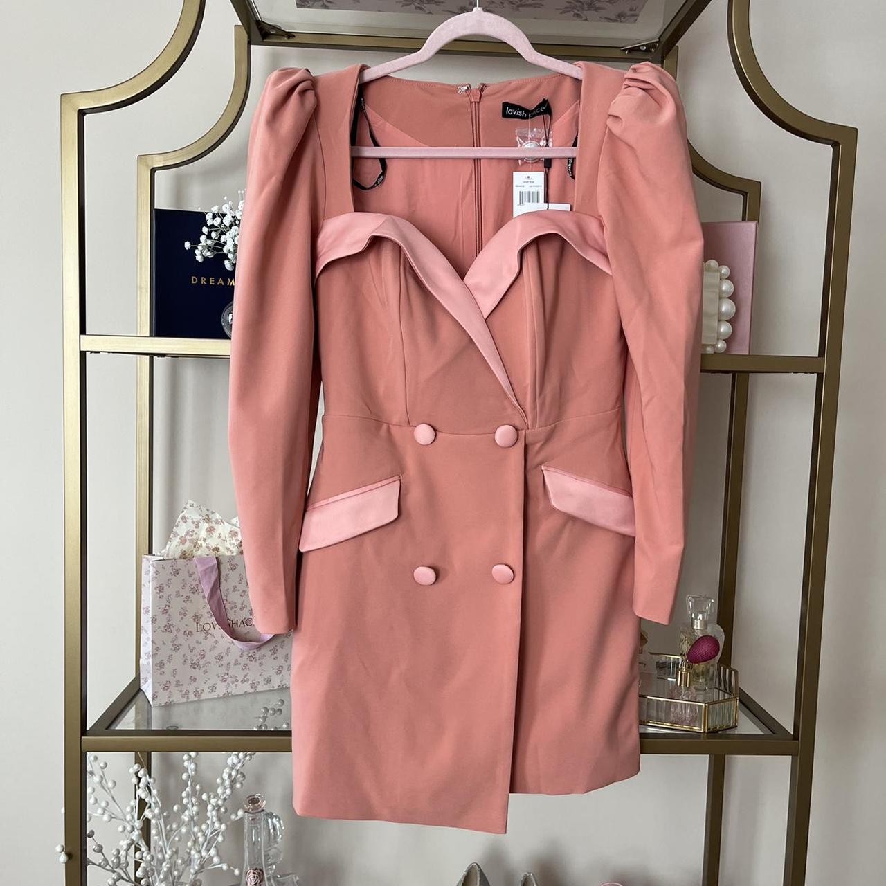 Lavish Alice Women's Pink Dress | Depop