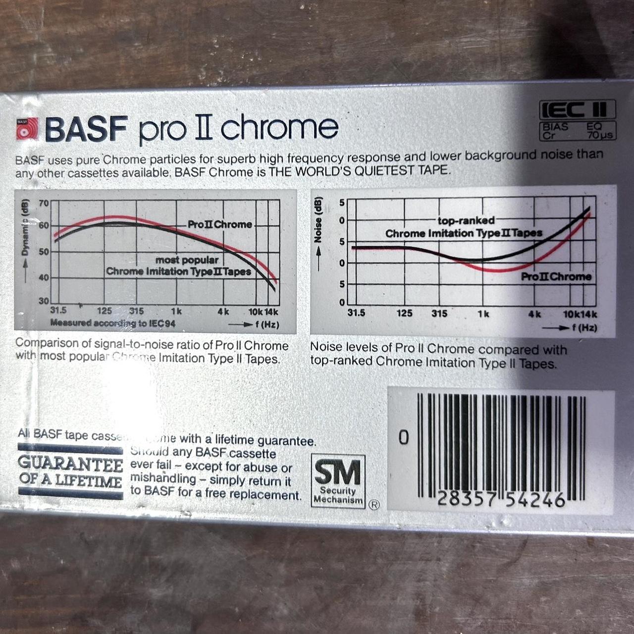 #Vintage #BASF pro chrome 2 #cassette #tape new... - Depop
