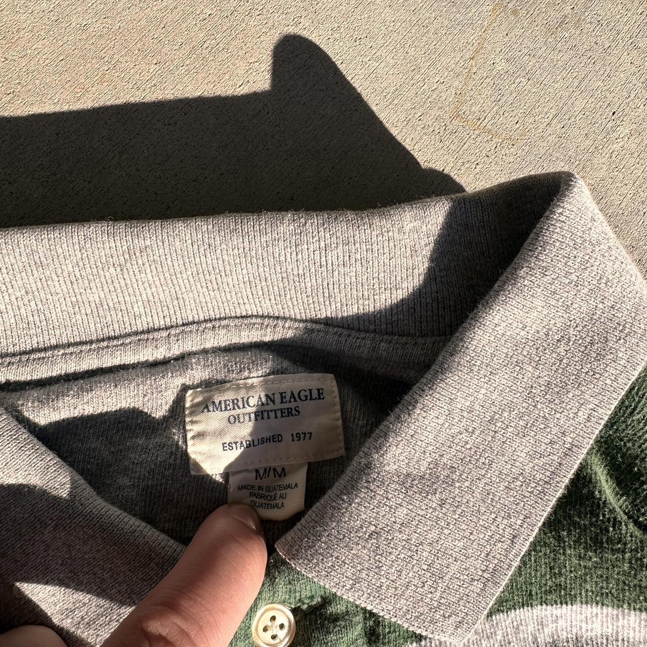 American Eagle rugby type button up - Depop