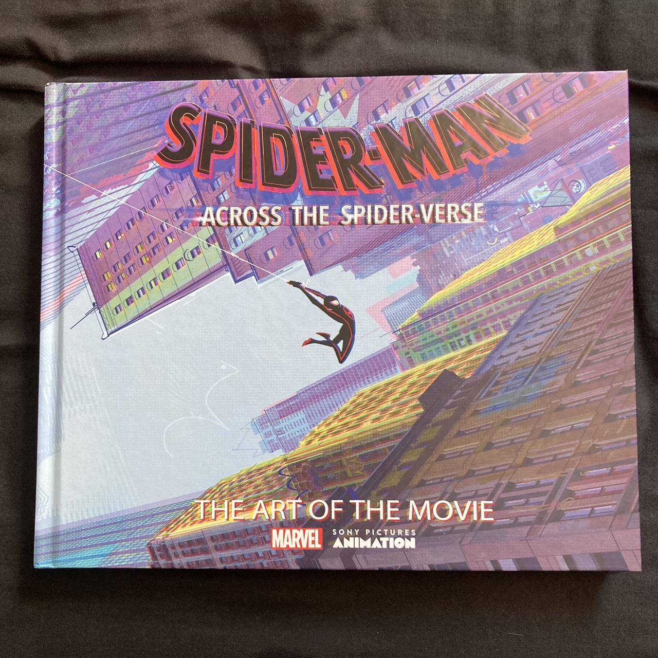 across the spiderverse art book never been opened,... - Depop
