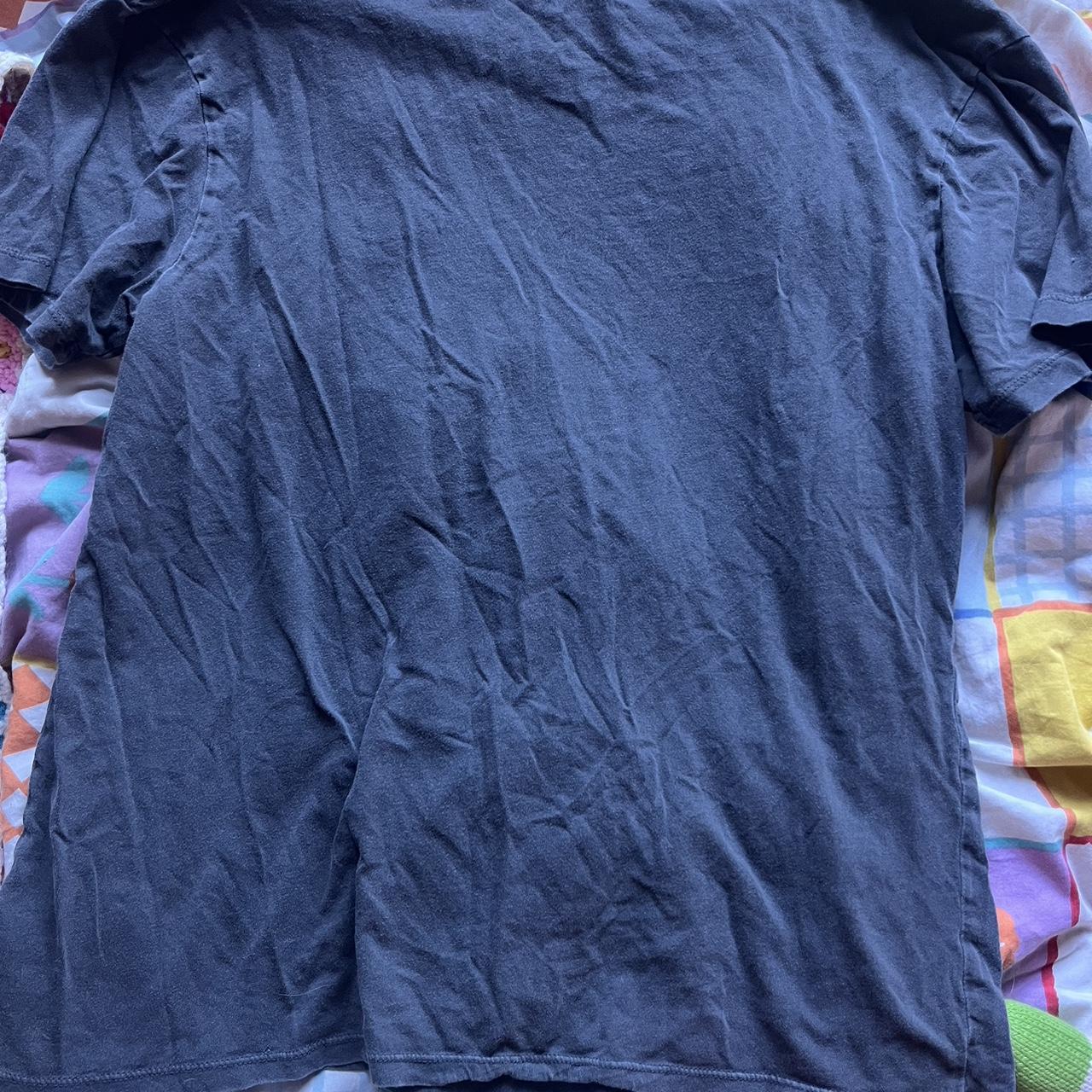 washed out grey beatles band t-shirt!! - Depop