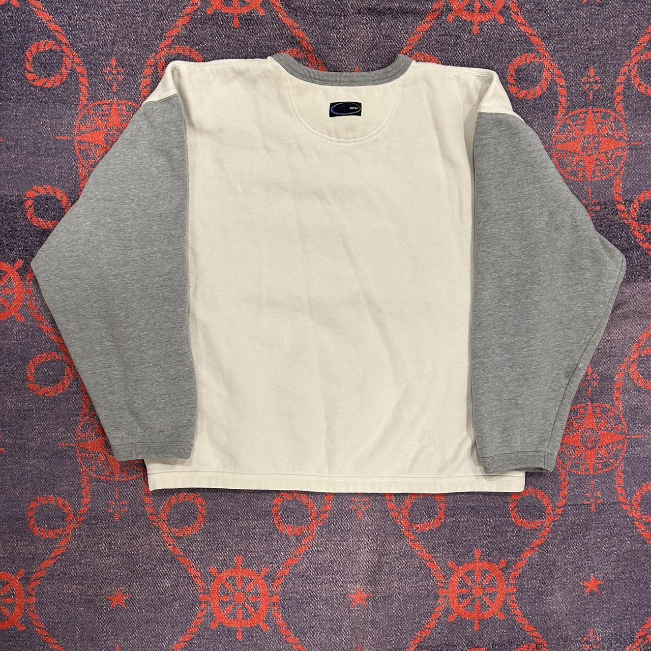 Drexel University 90s two tone pullover sweatshirt... - Depop