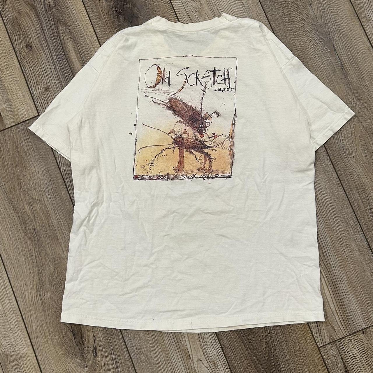 Vintage 90s graphic art shirt. Some marking. Size... - Depop