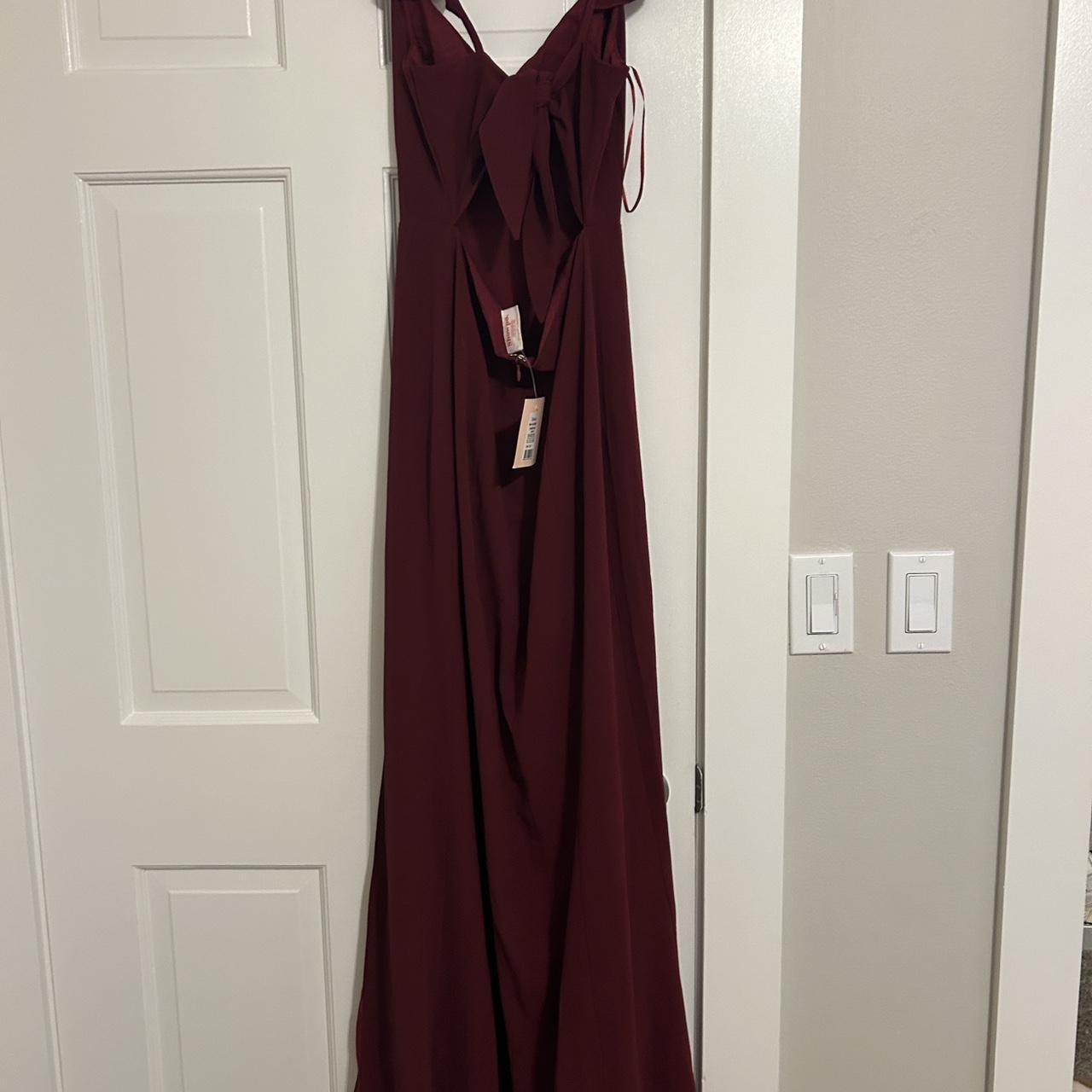 Red prom dress from Showpo NWT - Depop
