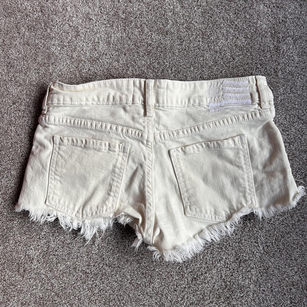 Revice low rise denim shorts. Super cute low rise... | Depop