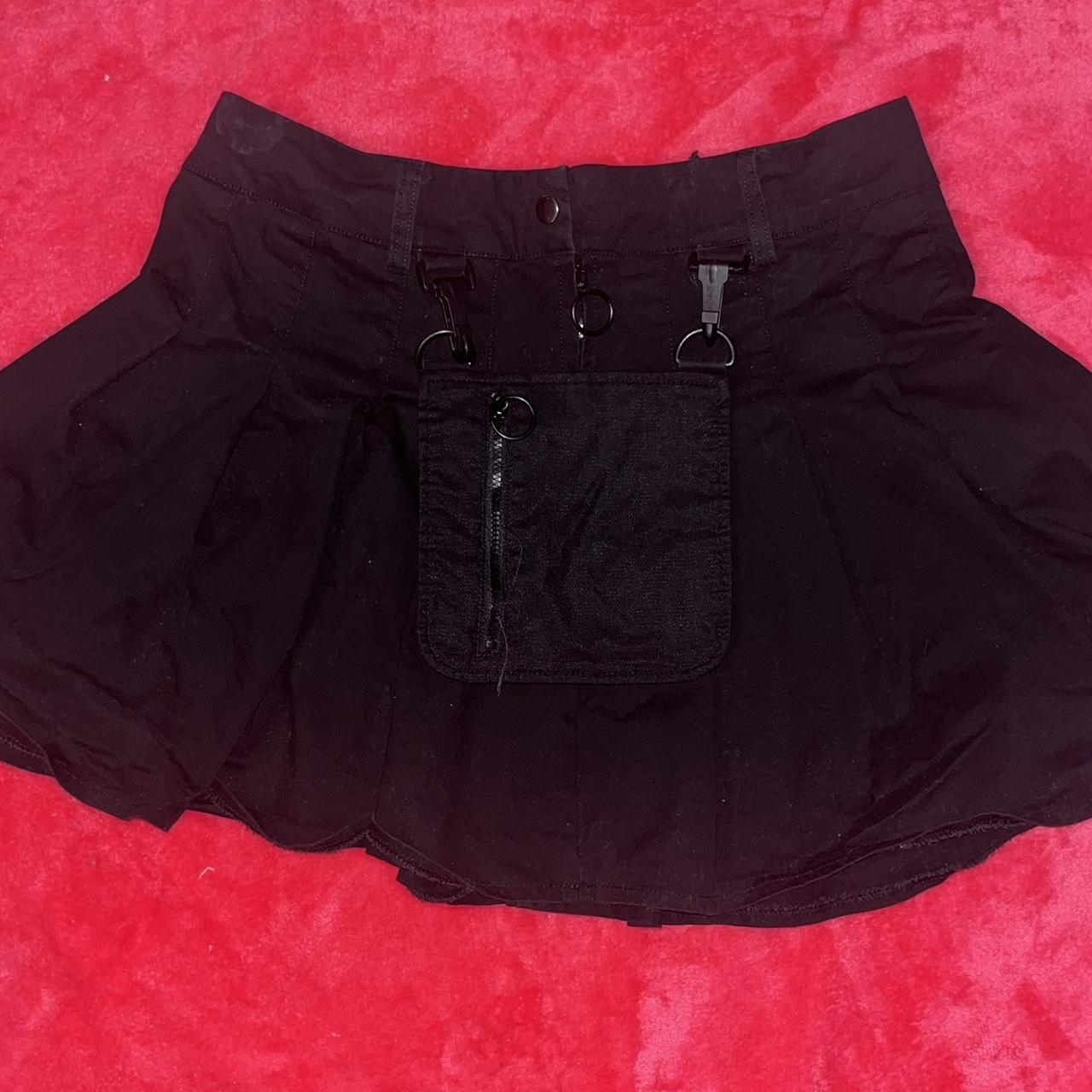 🖤 BLACK COMBAT SKIRT 🖤 BELT LOOP ON BACK NEEDS... - Depop