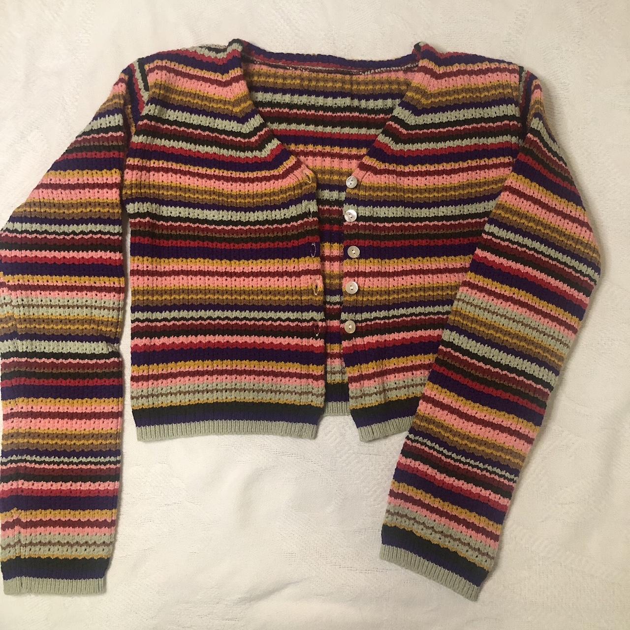Women's multi Cardigan | Depop