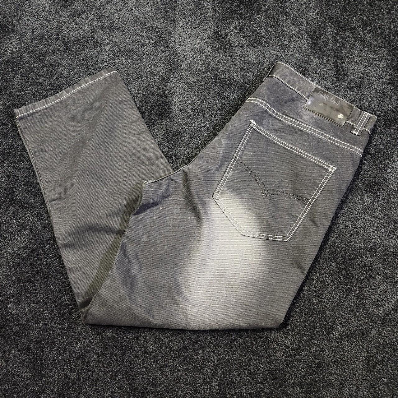 Y2K Play Bigg Embroidered Jeans Size 38 Waist / 30... - Depop