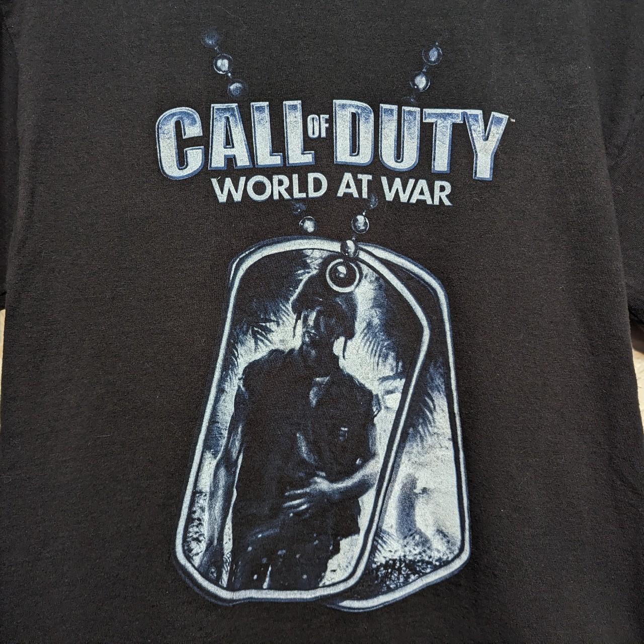 Call of Duty World at War T shirt 2008 Rare video... - Depop
