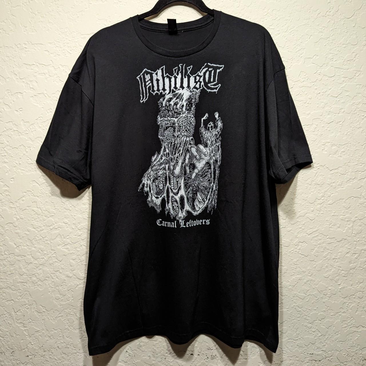 Nihilist Carnal Leftovers band t shirt Size... - Depop