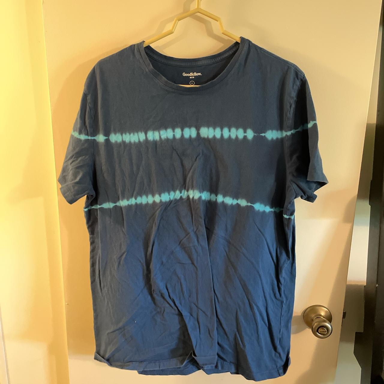 Blue Goodfellow & Co T-Shirt, excellent condition,... - Depop