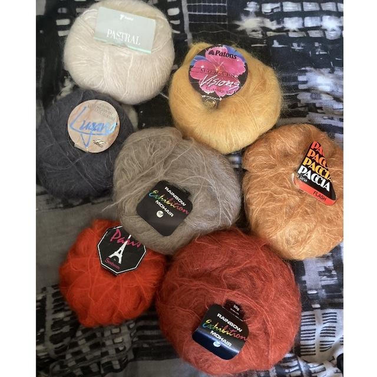 Mohair wool / yarn Perfect for knitting / crochet /... - Depop