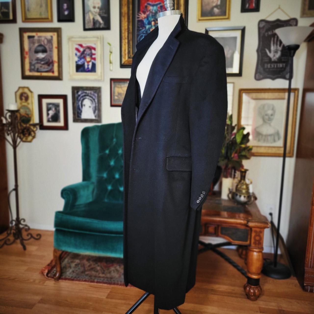 Preloved Men's Cashmere Jacket - Black - XL – VINTAGE… - Gem