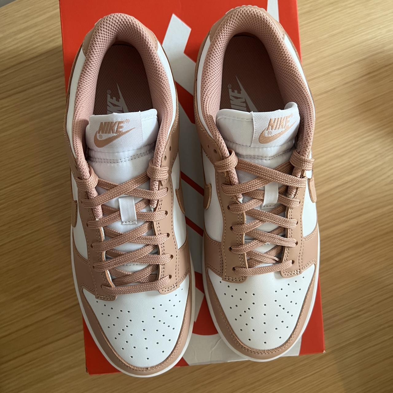 Nike Low Dunks in Rose. Size UK6. Brand new, never... - Depop