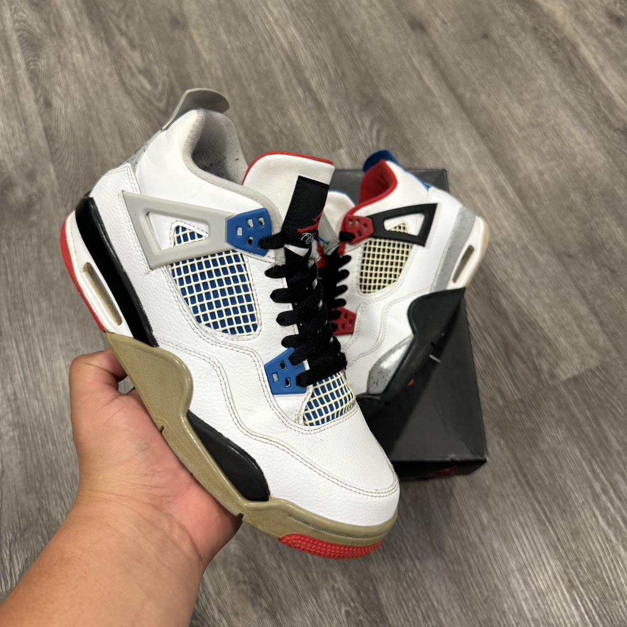 AJ4 AIR JORDAN 4 RETRO WHAT THE 4 2019 GS SIZE... - Depop