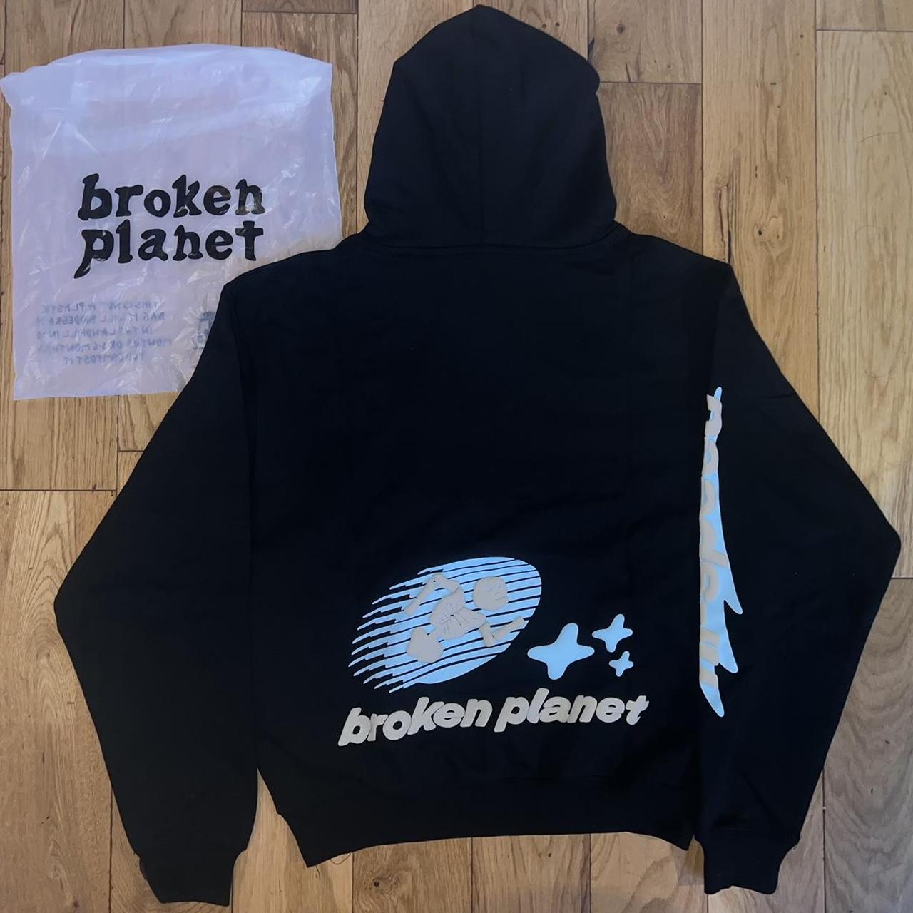 Men's Broken Planet 'Cosmic Speed’ Hoodie, in... - Depop