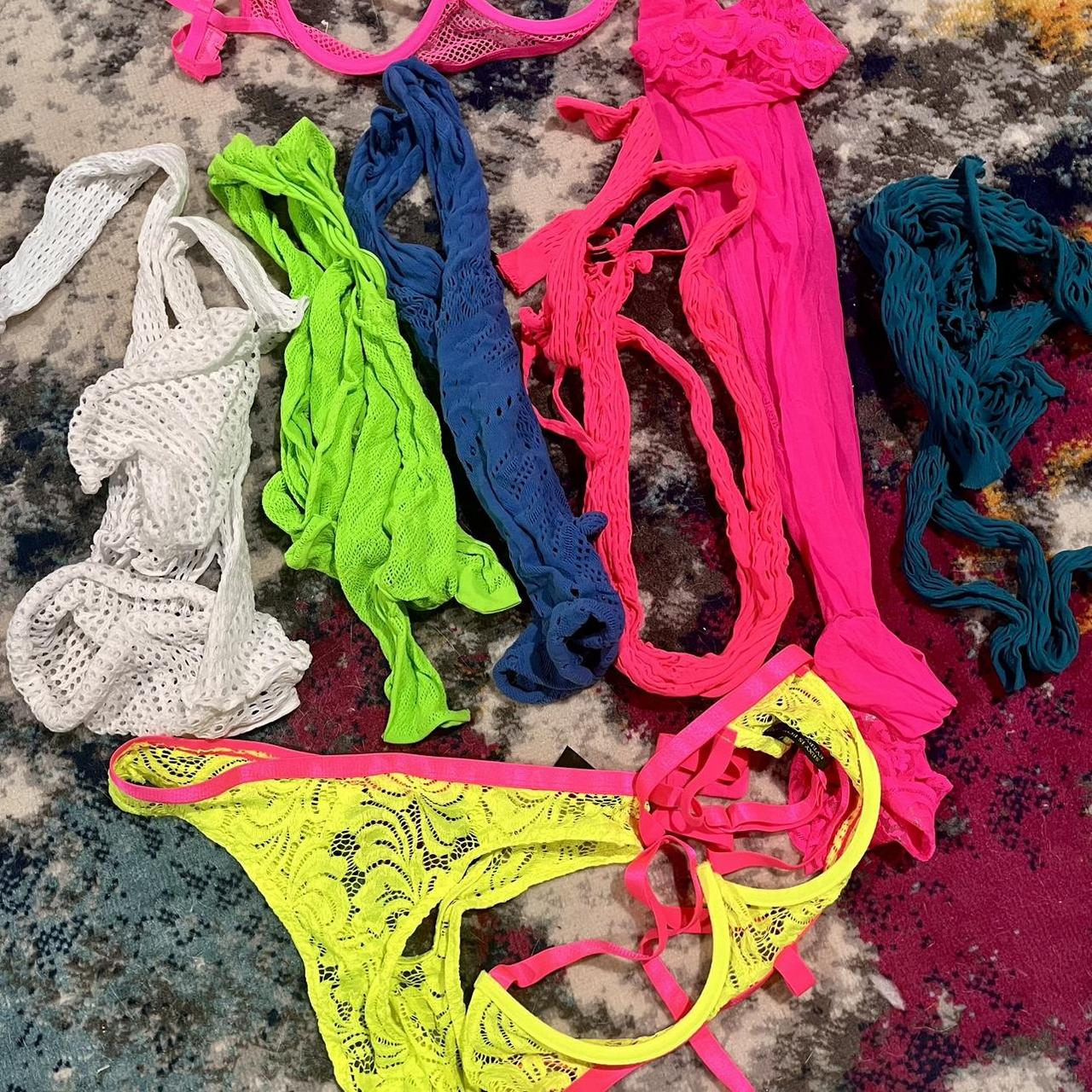 Neon fishnet rave outfits/accessories. “One size... | Depop