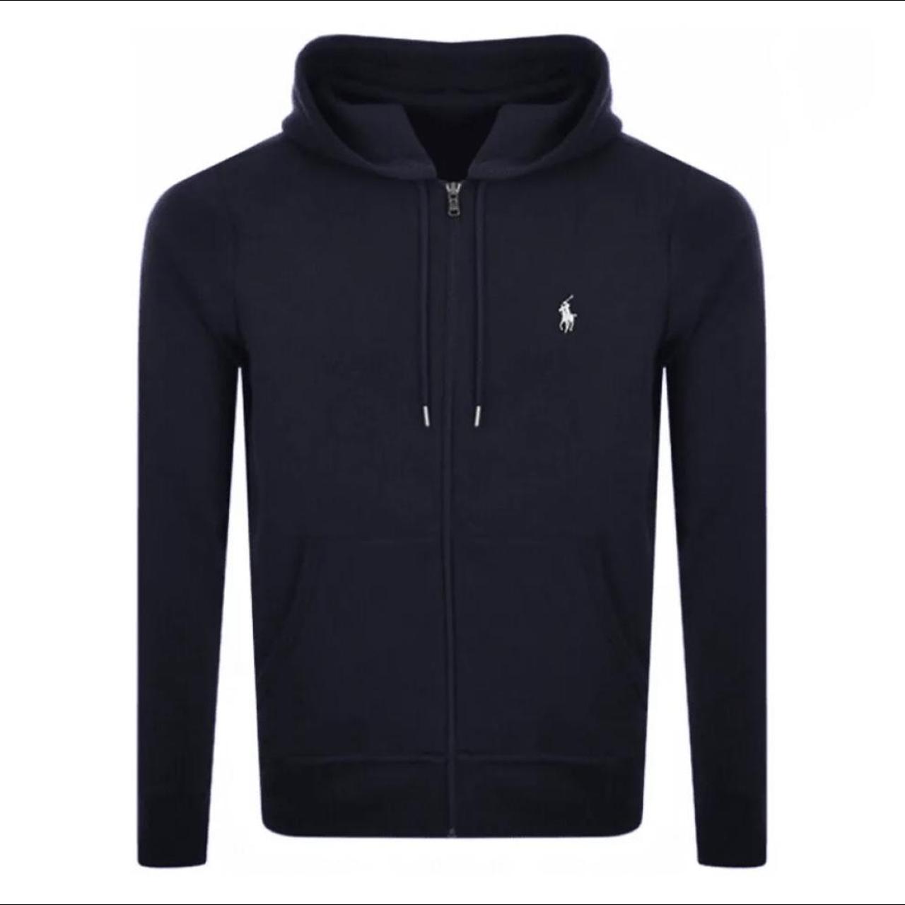 Ralph Lauren Tech Fleece Tracksuit Navy 100%... - Depop