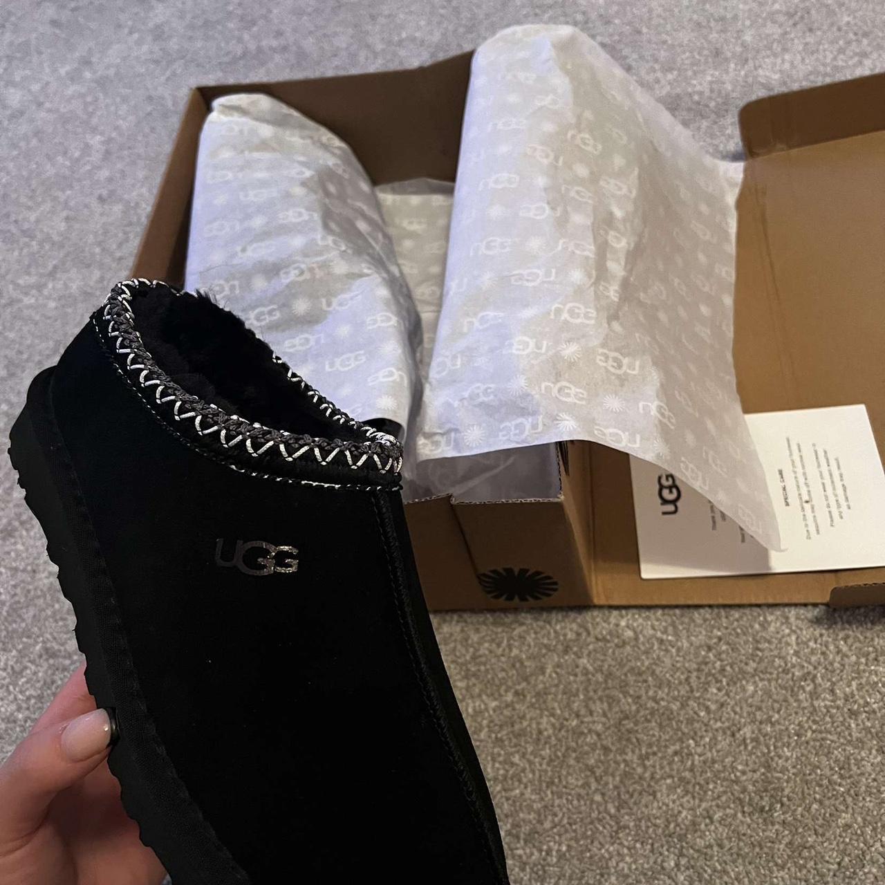 Black Ugg tazz slipper shoes brand new with box - Depop