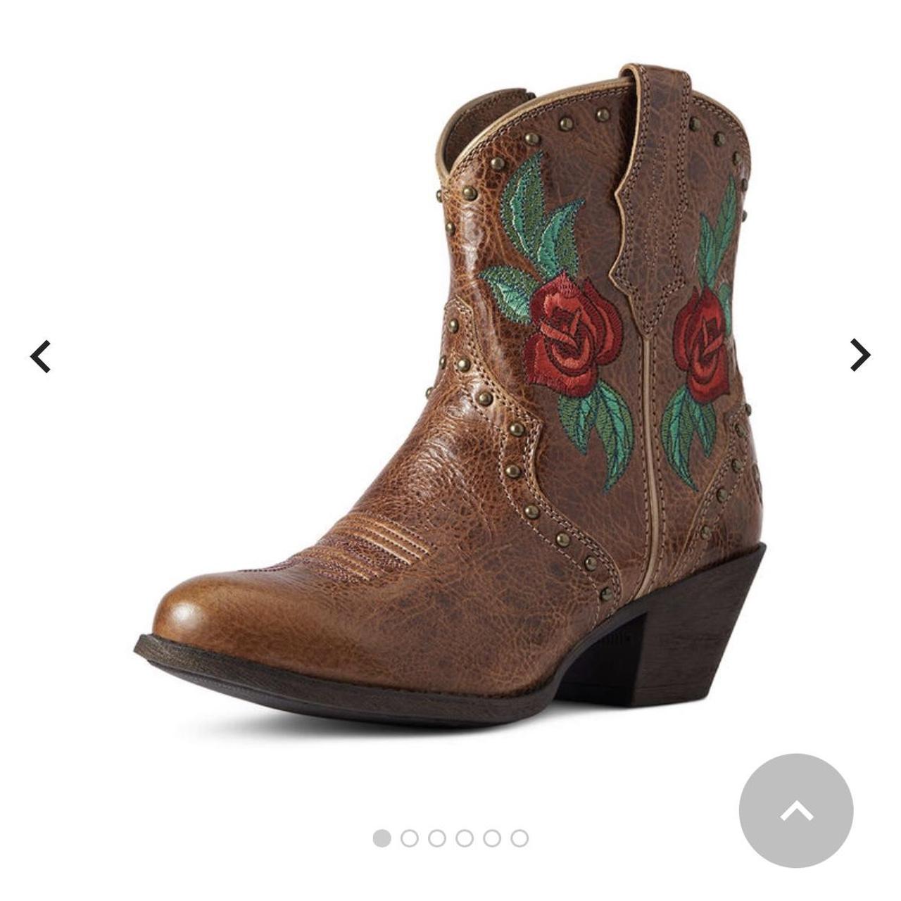 Ariat Gracie Rose Western Boot Size 4 Brand new in... - Depop